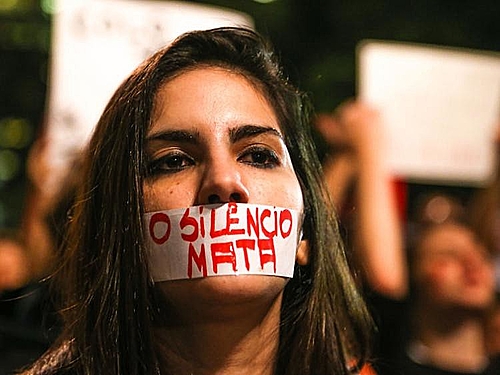 Coluna Para Combater A Violência Doméstica Mst Sp Brasil De Fato